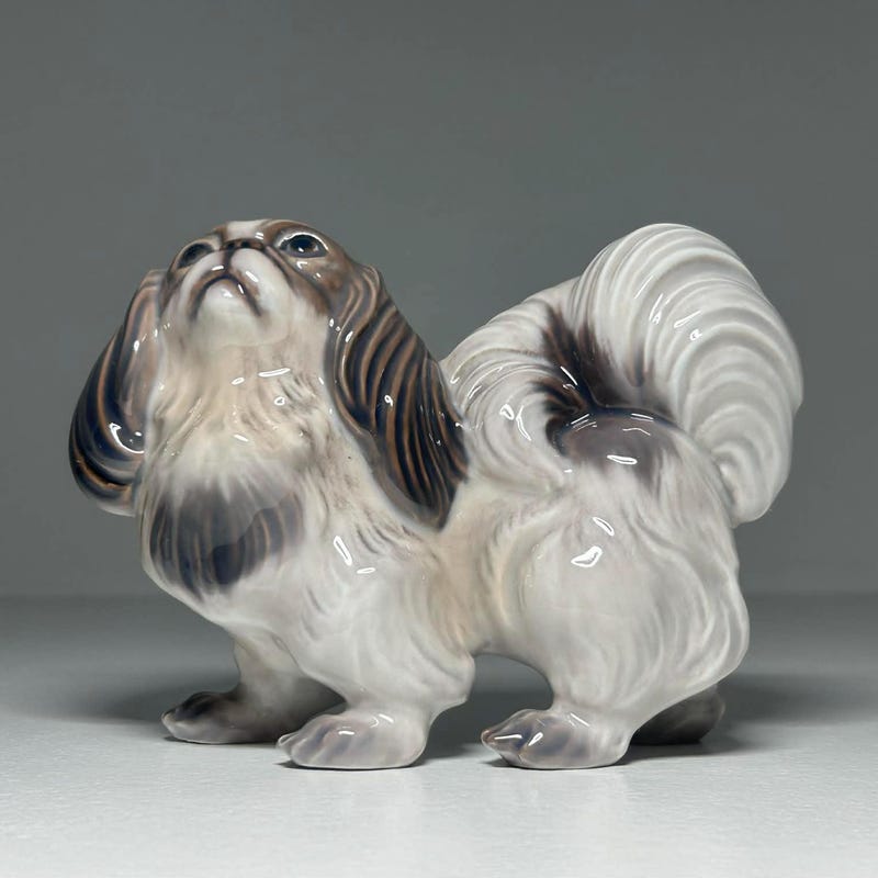 Royal Copenhagen Pekingese - Etsy