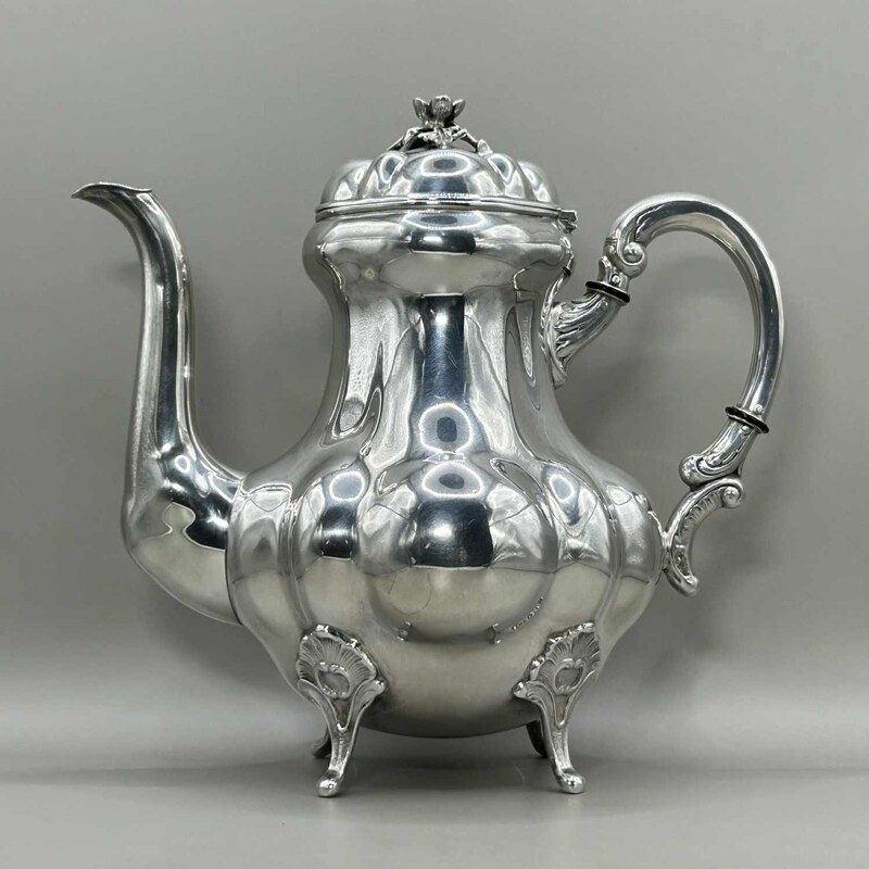 Silver Coffee Pot - Etsy