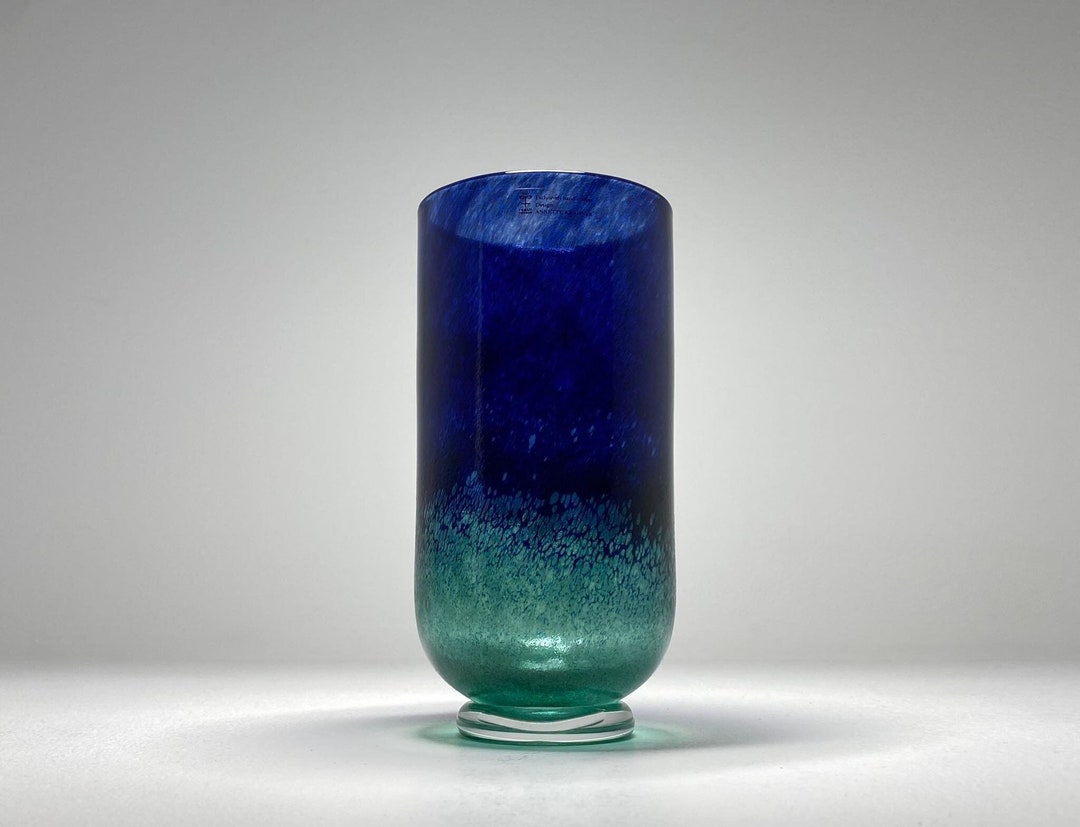 Skruf Annette Krahner Art Glass Vase 'cosmos', Annette Krahner Signed ...