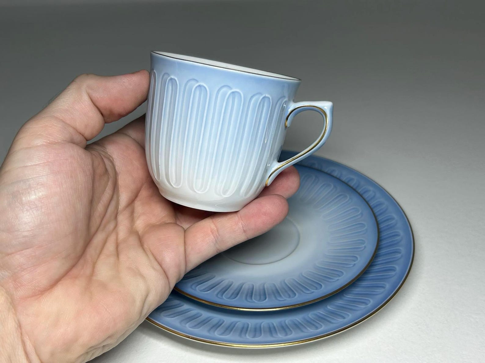 Bing and Grondahl Blue Ballerina Porcelain Coffee Set, Bing & Grøndahl ...