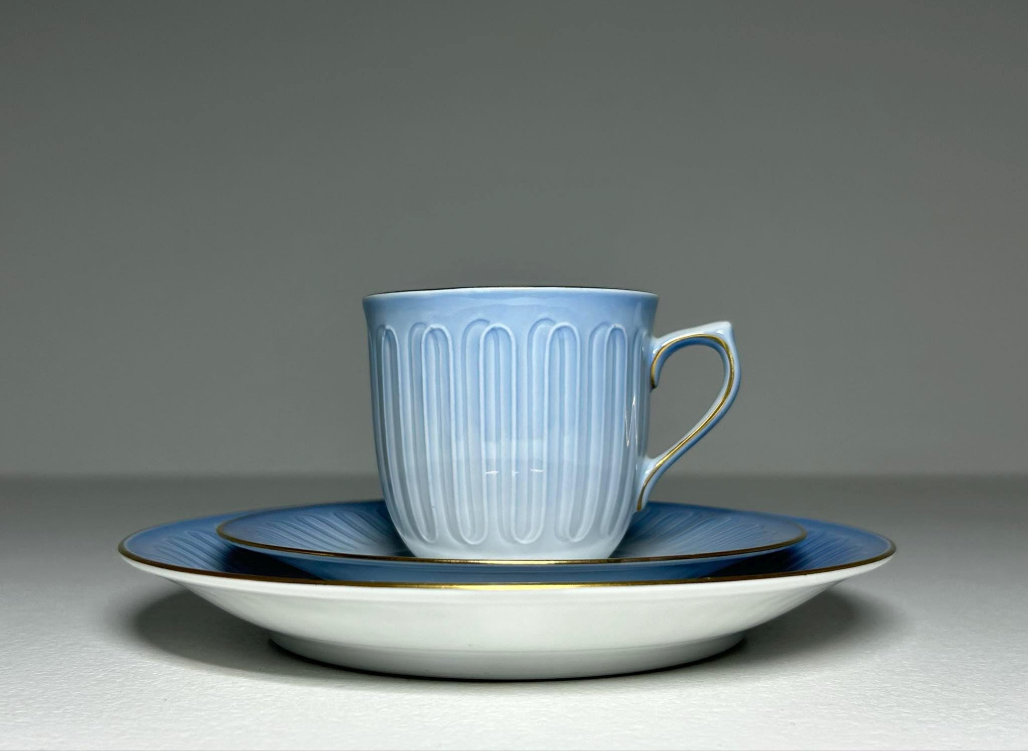 Bing and Grondahl Blue Ballerina Porcelain Coffee Set, Bing & Grøndahl ...