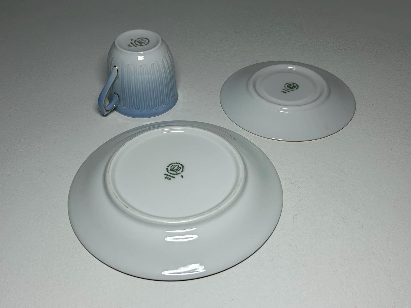 Bing and Grondahl Blue Ballerina Porcelain Coffee Set, Bing & Grøndahl ...