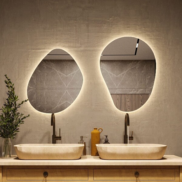 Asymmetrical Mirror - Etsy