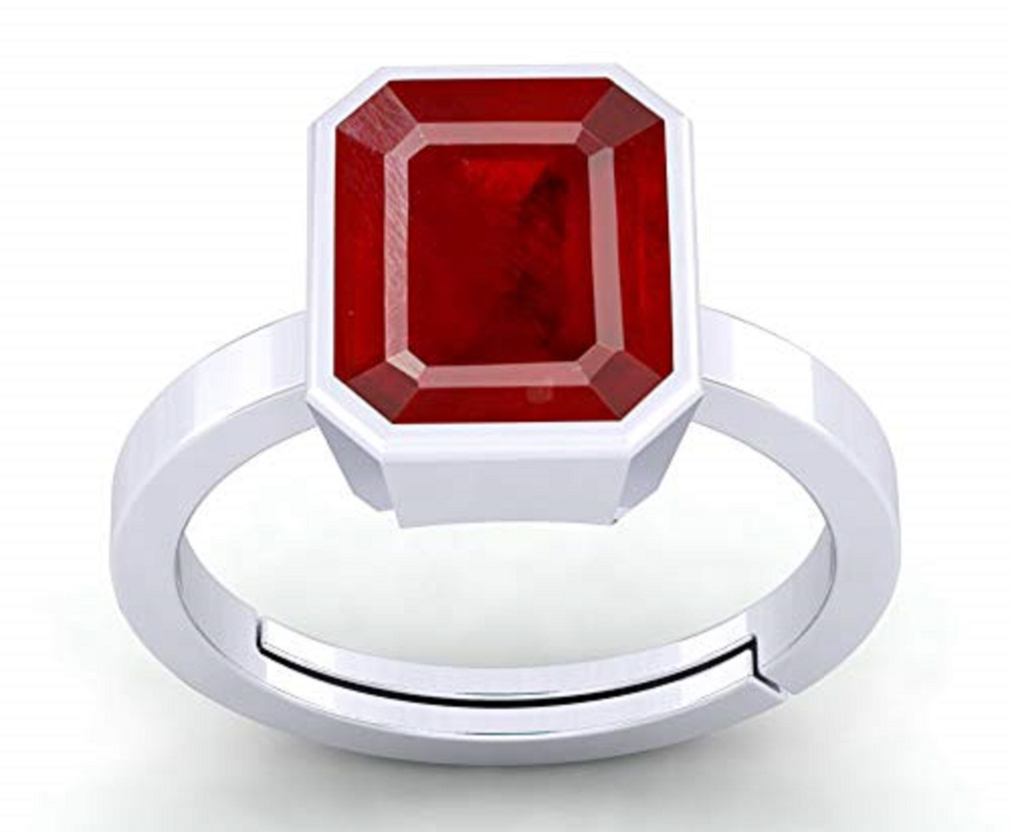 Natural ruby Manik ring statement gemstone ring 925 sterling | Etsy