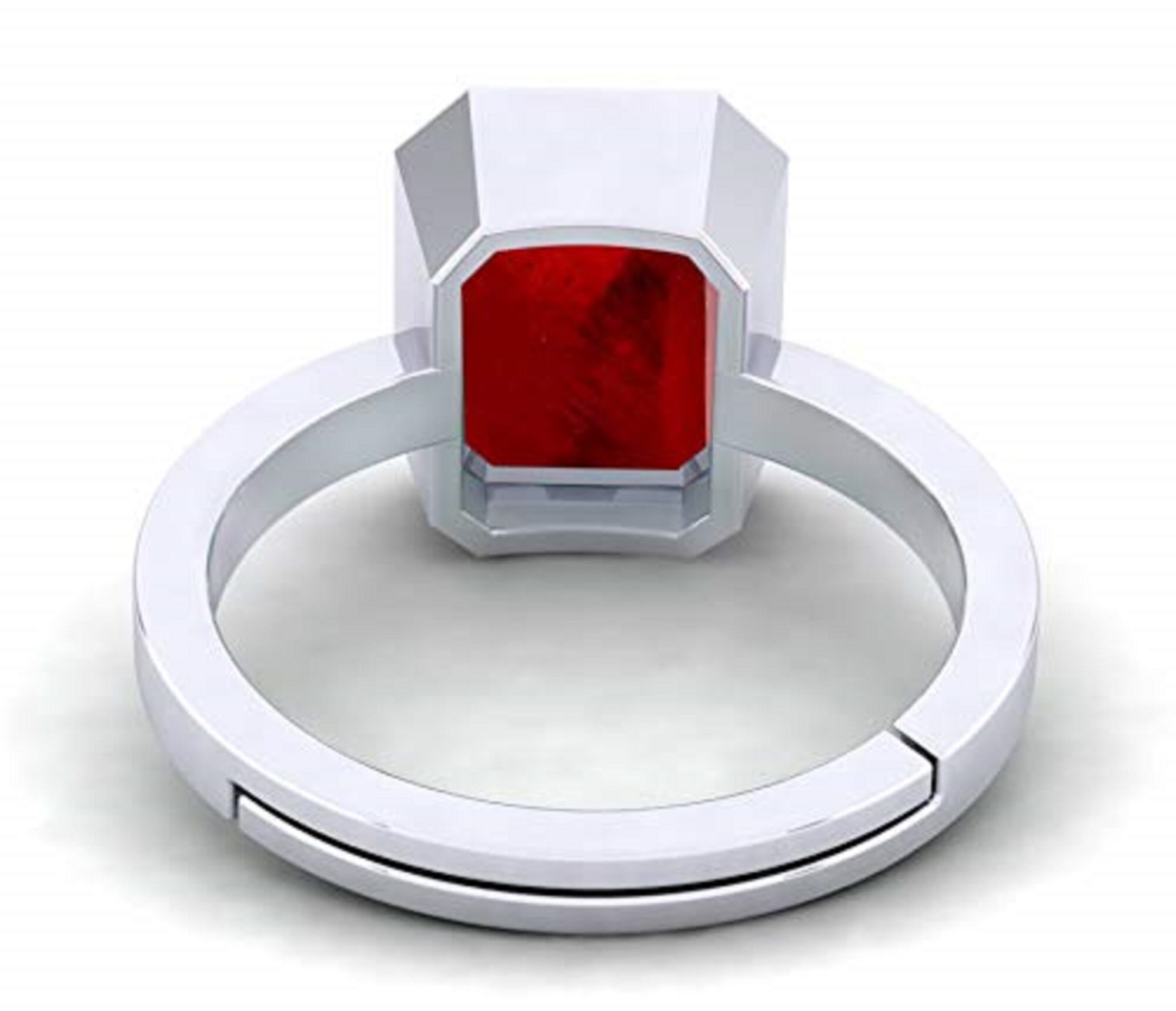 Natural ruby Manik ring statement gemstone ring 925 sterling | Etsy