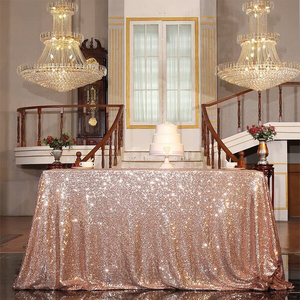 Sequin Table Cloth - Etsy