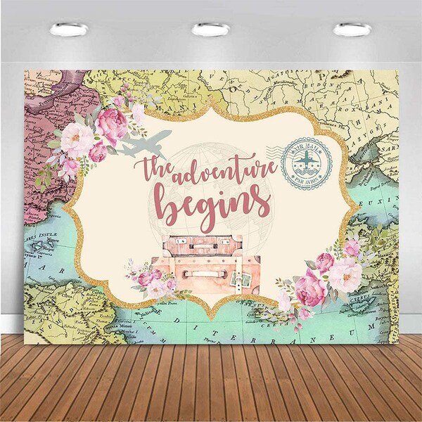Travel Backdrop - Etsy