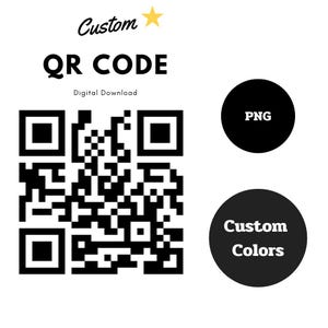 Personalized QR Code, Custom QR Code |website, Small Business, Social ...