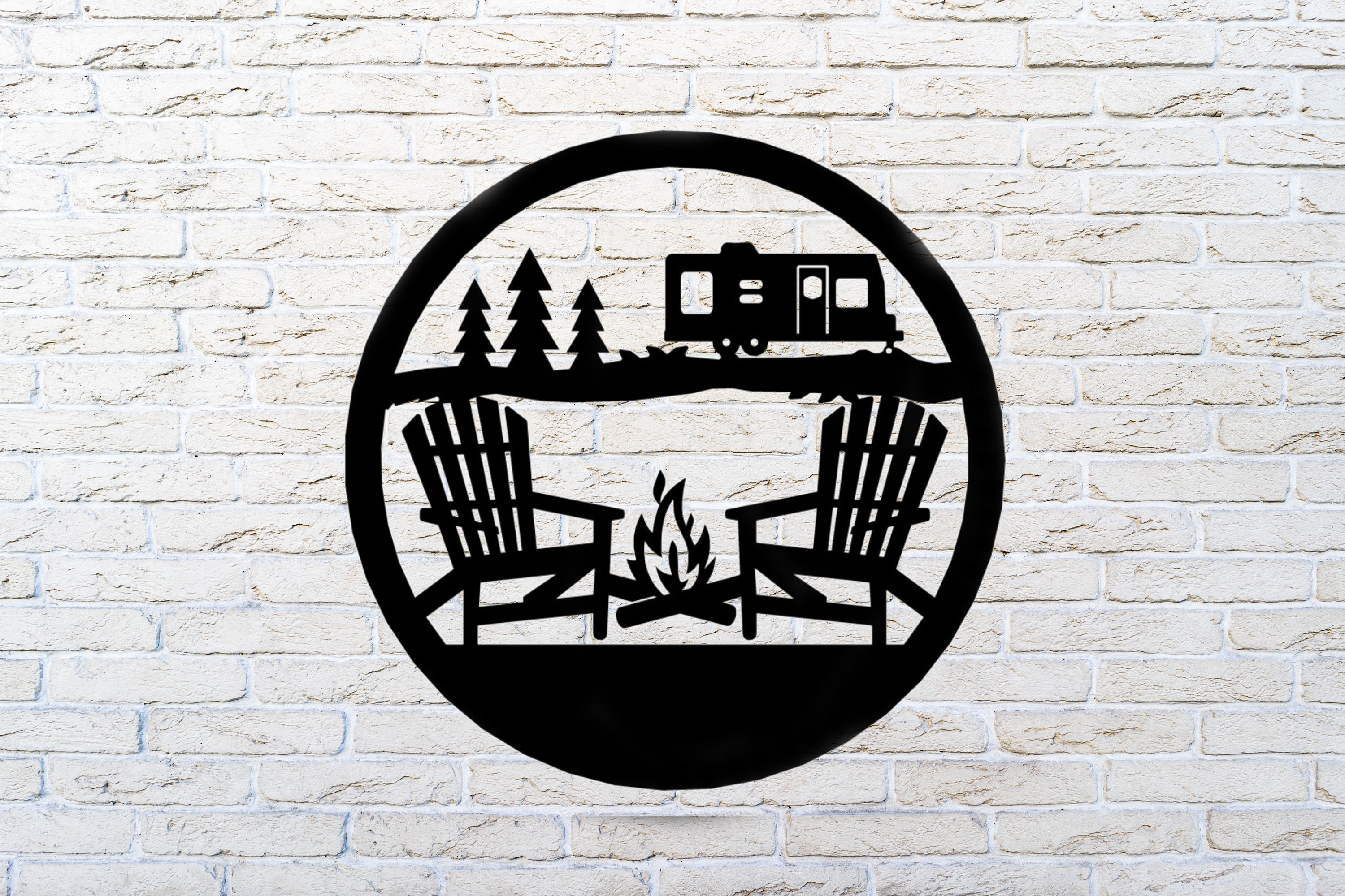 Personalized Metal Camping Sign Outdoor Sign Custom Sign Etsy