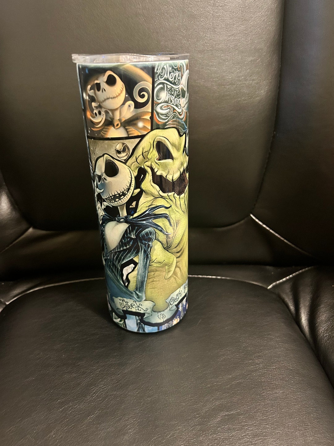 20oz Jack and Oogie Boogie Cup - Etsy