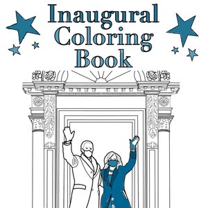 2021 Inauguration Coloring Book 20 pages | Etsy