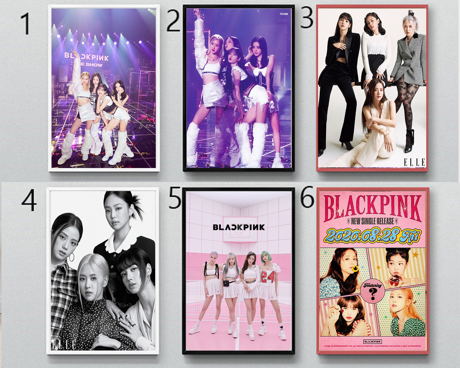 Blackpink The Show Poster Blackpink Kpop Posterkpop Room Etsy