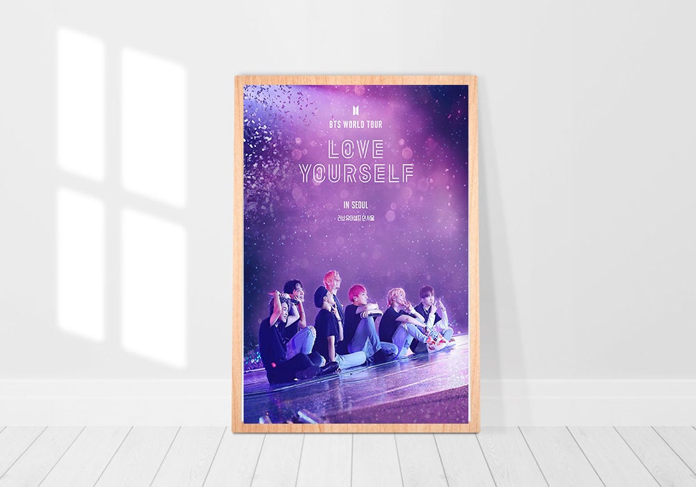 BTS Love Yourself Poster Kpop Poster | Etsy