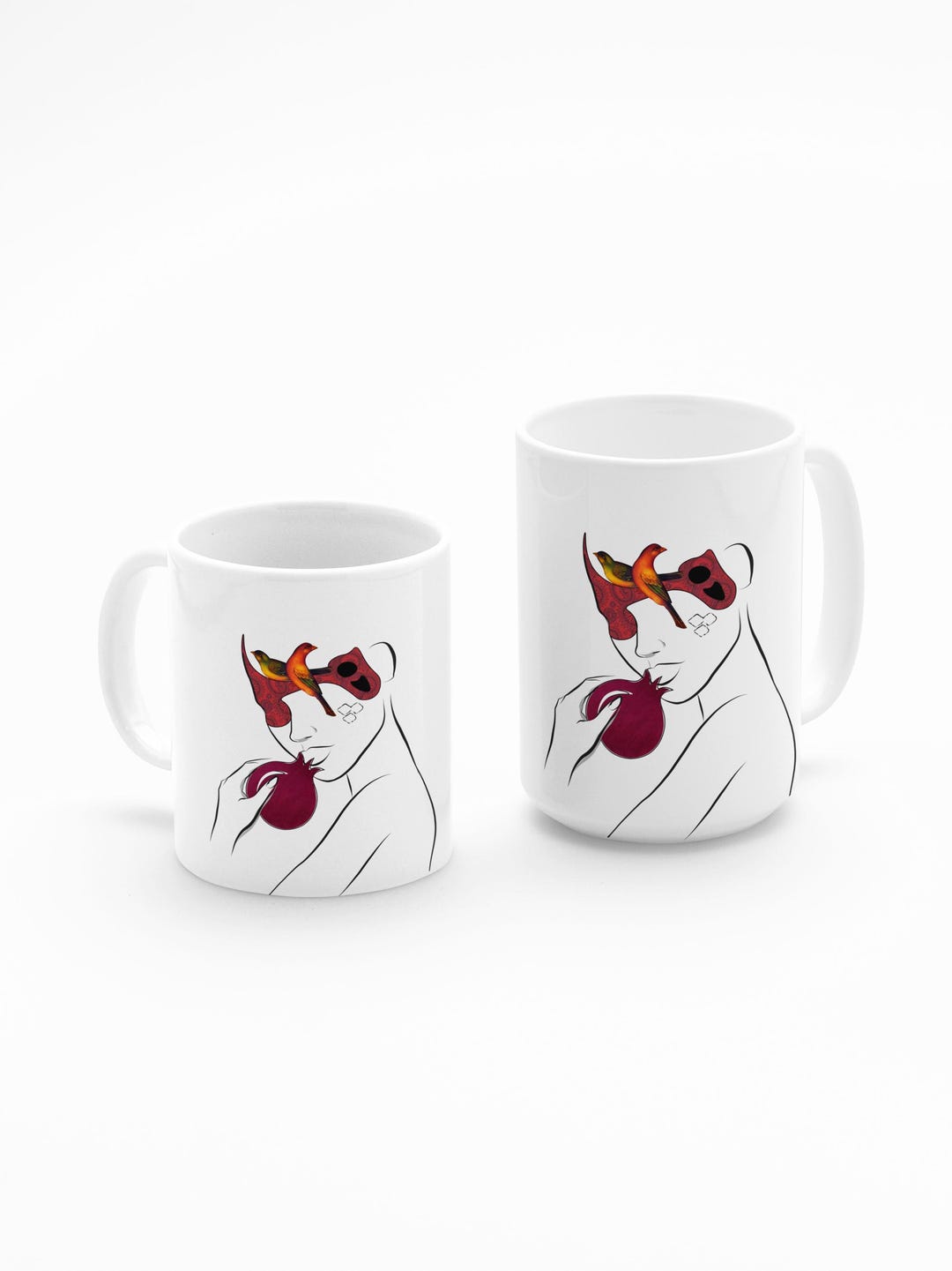 Persian Yalda Mug, Farsi Calligraphy, Iranian Gift, 11oz/15oz Coffee ...