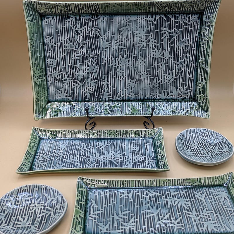 Bamboo Pottery - Etsy