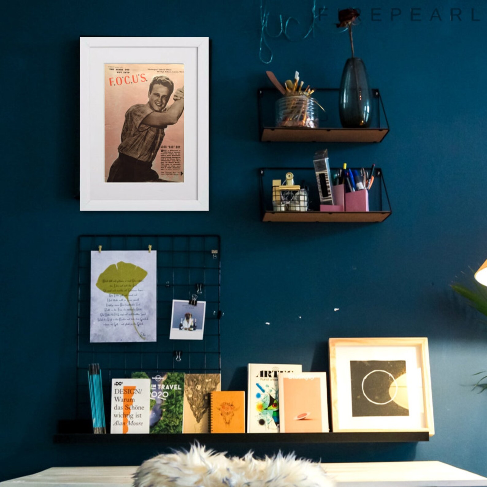 Original Poster / Male Pin-up Picture / Vintage / Mid Century Hollywood ...