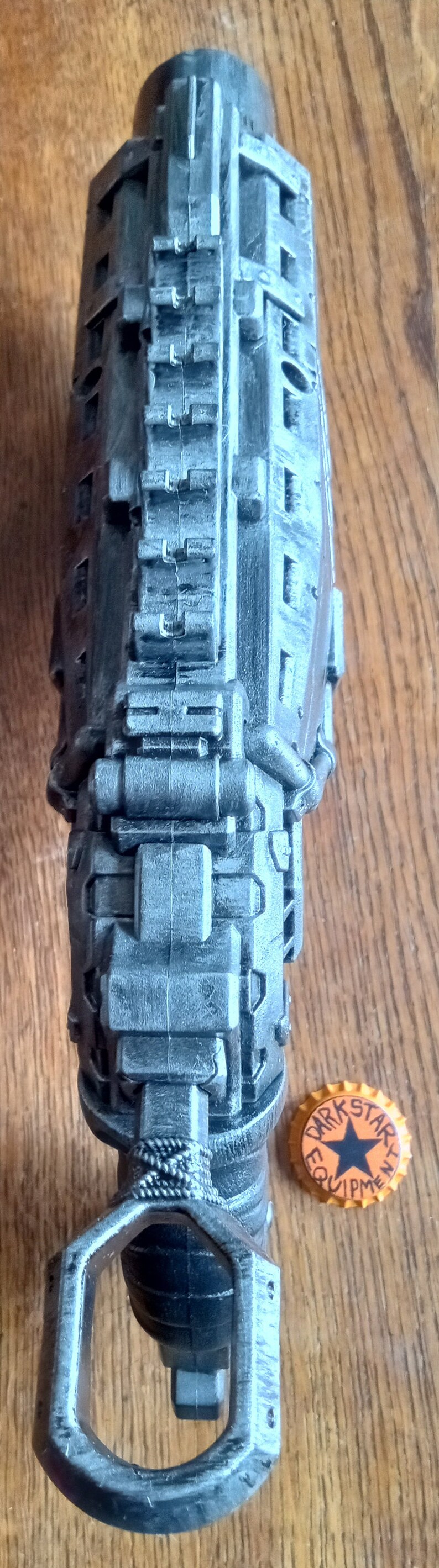 Cyberpunk Post Apocalyptic Themed Revolver Blaster Pistol Prop With ...