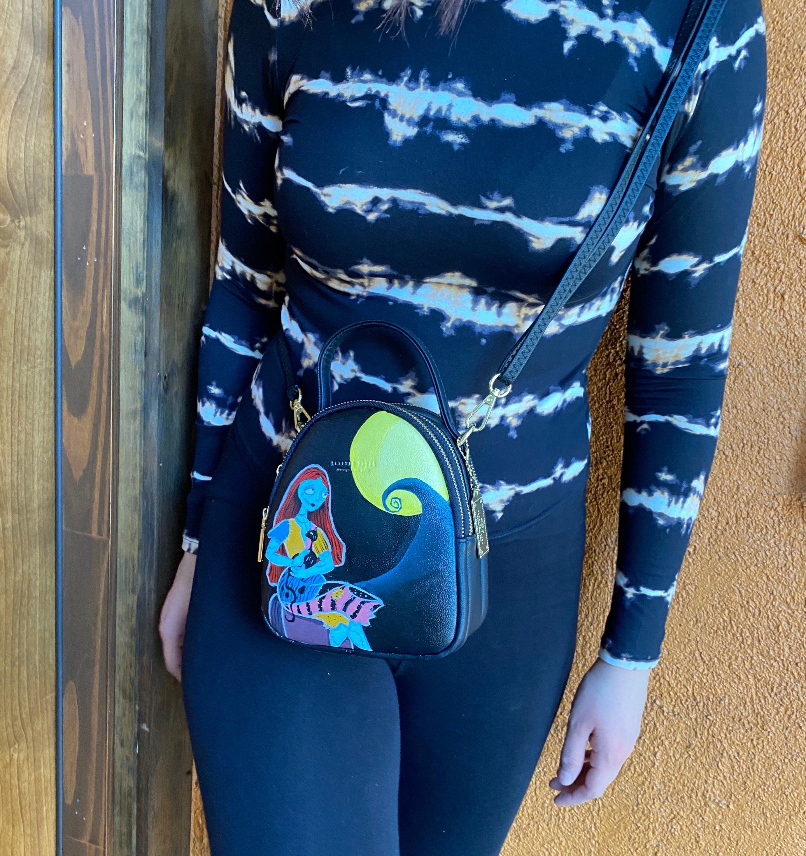 Hand Painted Sally Face Bag - Etsy UK