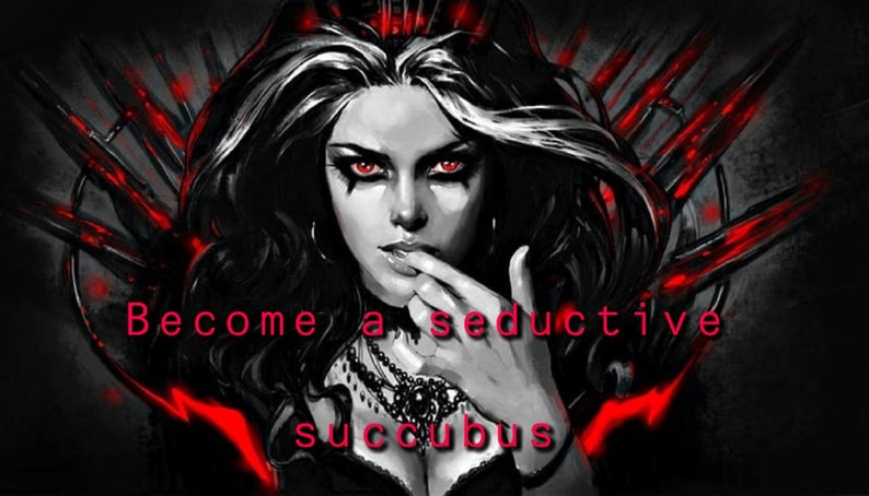 A Ritual To Become A Powerful Seductive Incubus Succubus Etsy