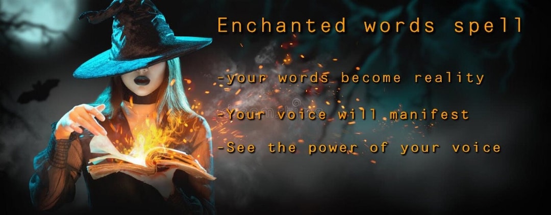 Enchanted Words Powerful Spell - Etsy
