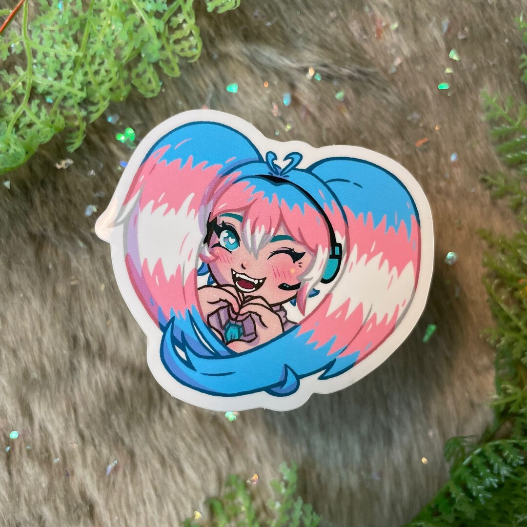 Hatsune Miku Trans Pride Sticker - Etsy