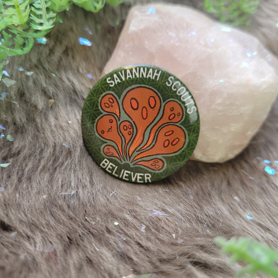 Alternative Scout Badge - Believer (ghost Ver.) - Etsy