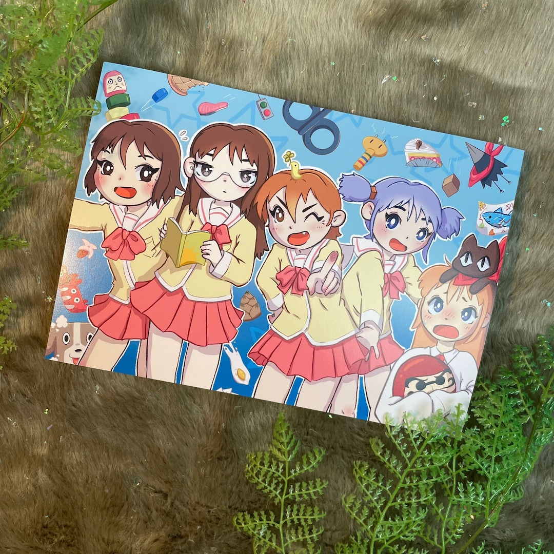 Nichijou Anime A5 Art Print - Etsy