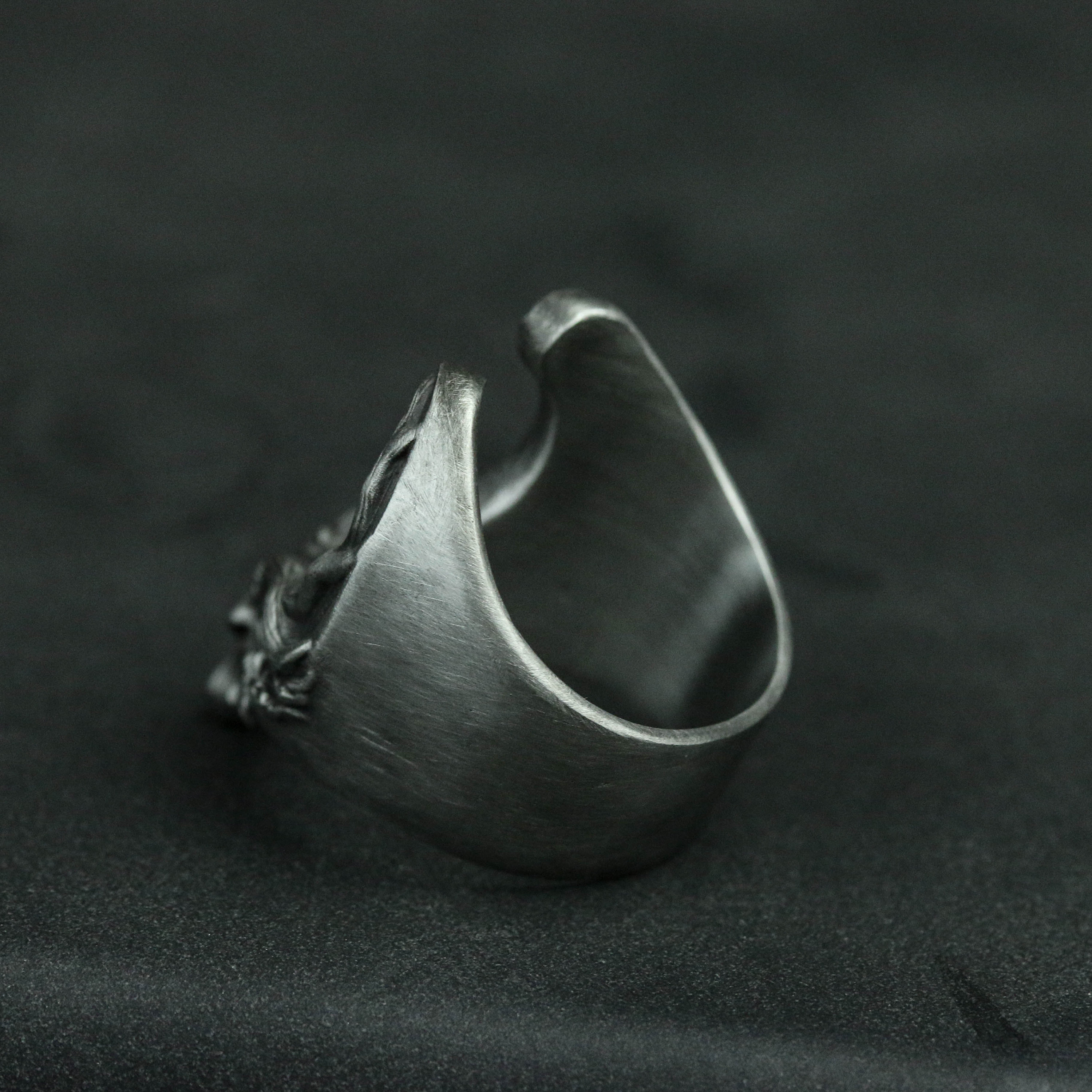 Deer head ring deer jewelry deer head ring antler | Etsy