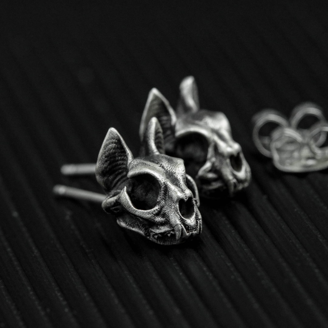 Saber Tooth Tiger Stud Earrings Jewelry - Etsy
