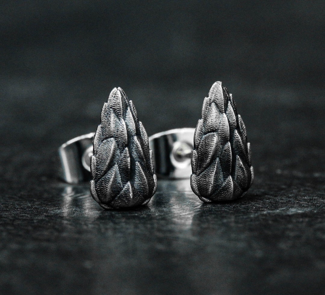 Dragon Scale Armor Earrings, Simple Jewelry, Design Earrings ...