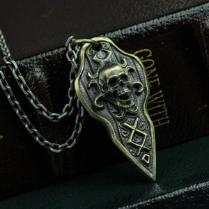 925 Sterling Silver Skull Pendant, Memento Mori Necklace, Anatomical ...