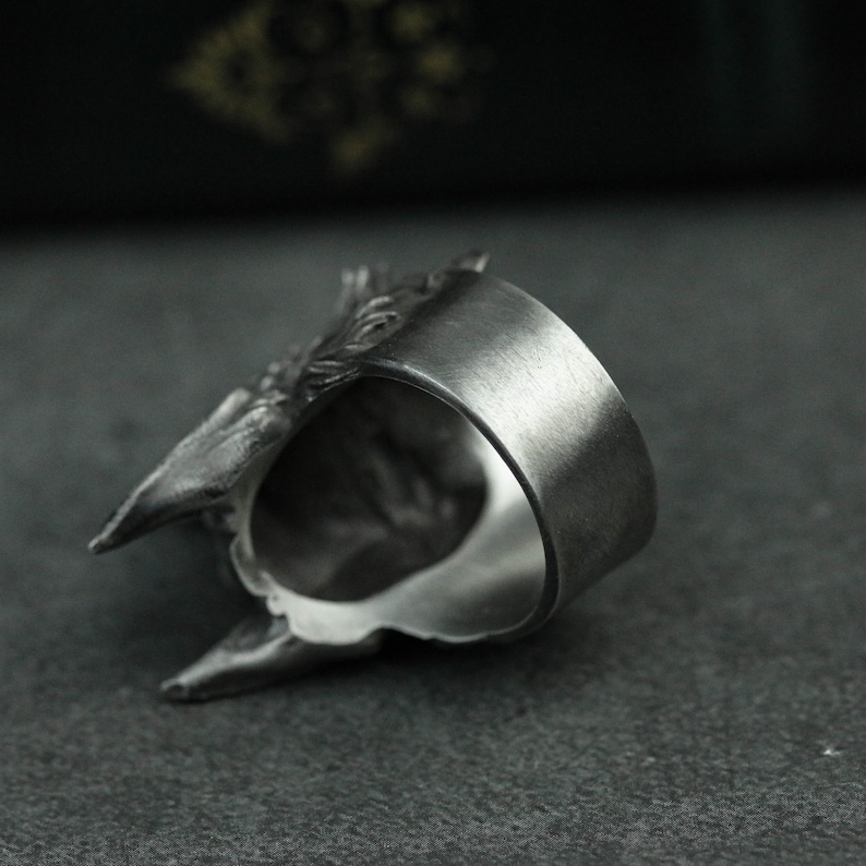 Handmade Sterling Silver Werewolf Ring: Animal Totem Jewelry - Etsy