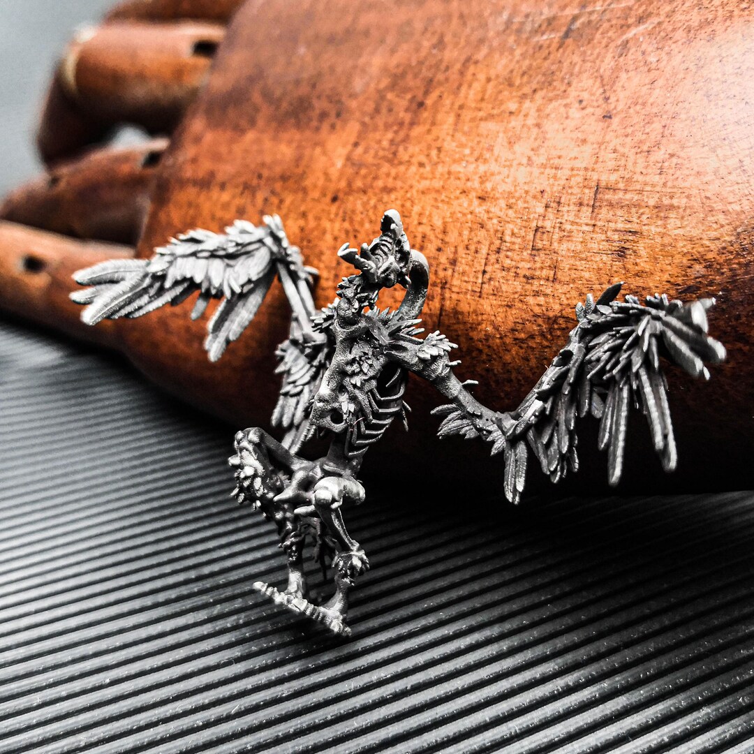 Zombie Pendant, Succubus Vulture Pendant, Devil Skeleton Necklace ...