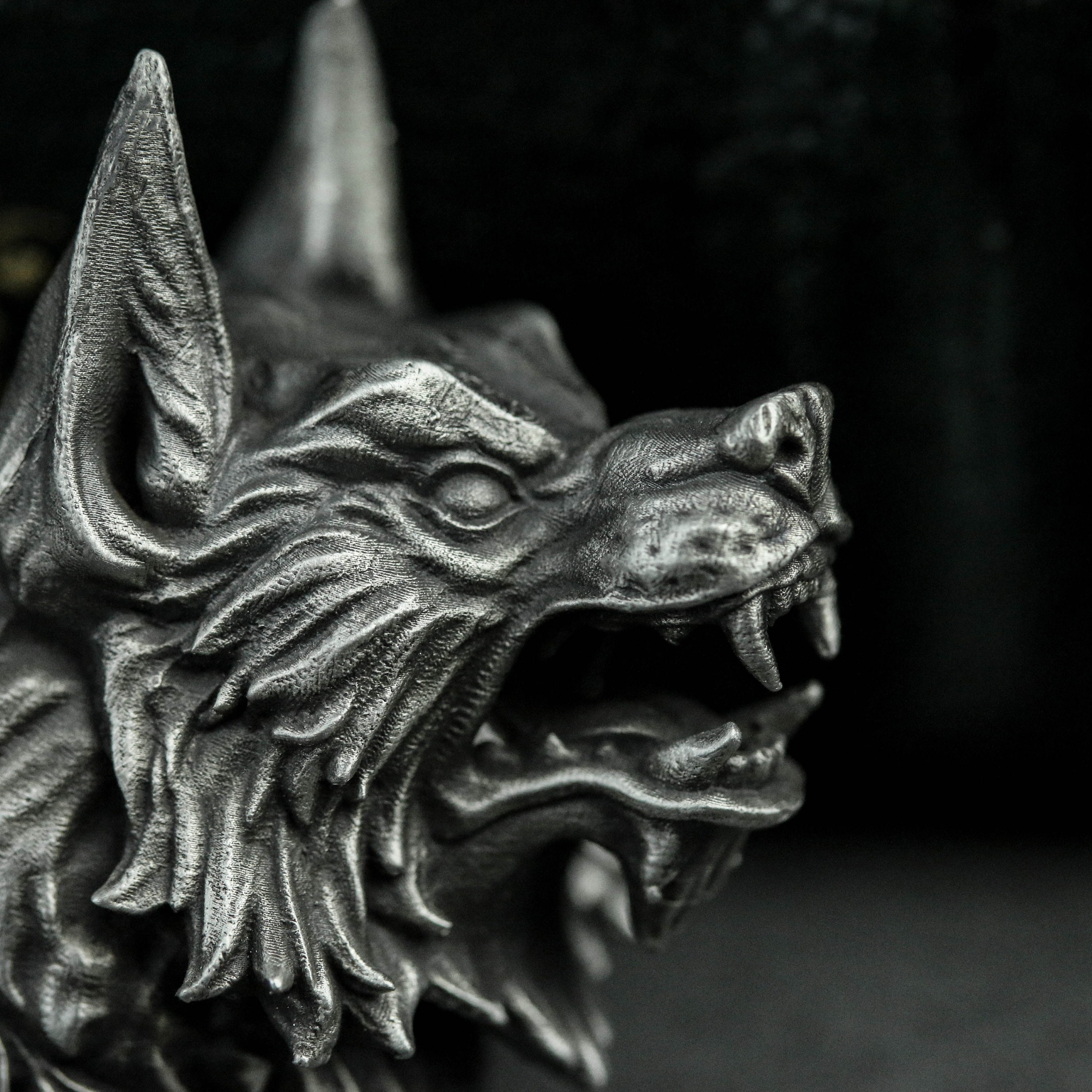 Handmade Sterling Silver Werewolf Ring: Animal Totem Jewelry - Etsy