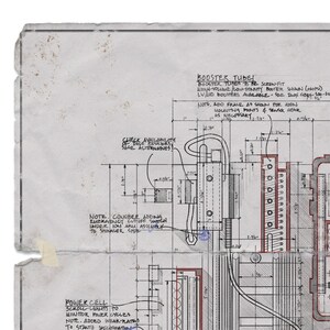 Proton Pack ghostbusters Imagined Blueprint Poster - Etsy
