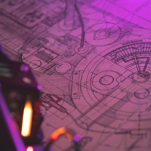 Proton Pack ghostbusters Imagined Blueprint Poster - Etsy