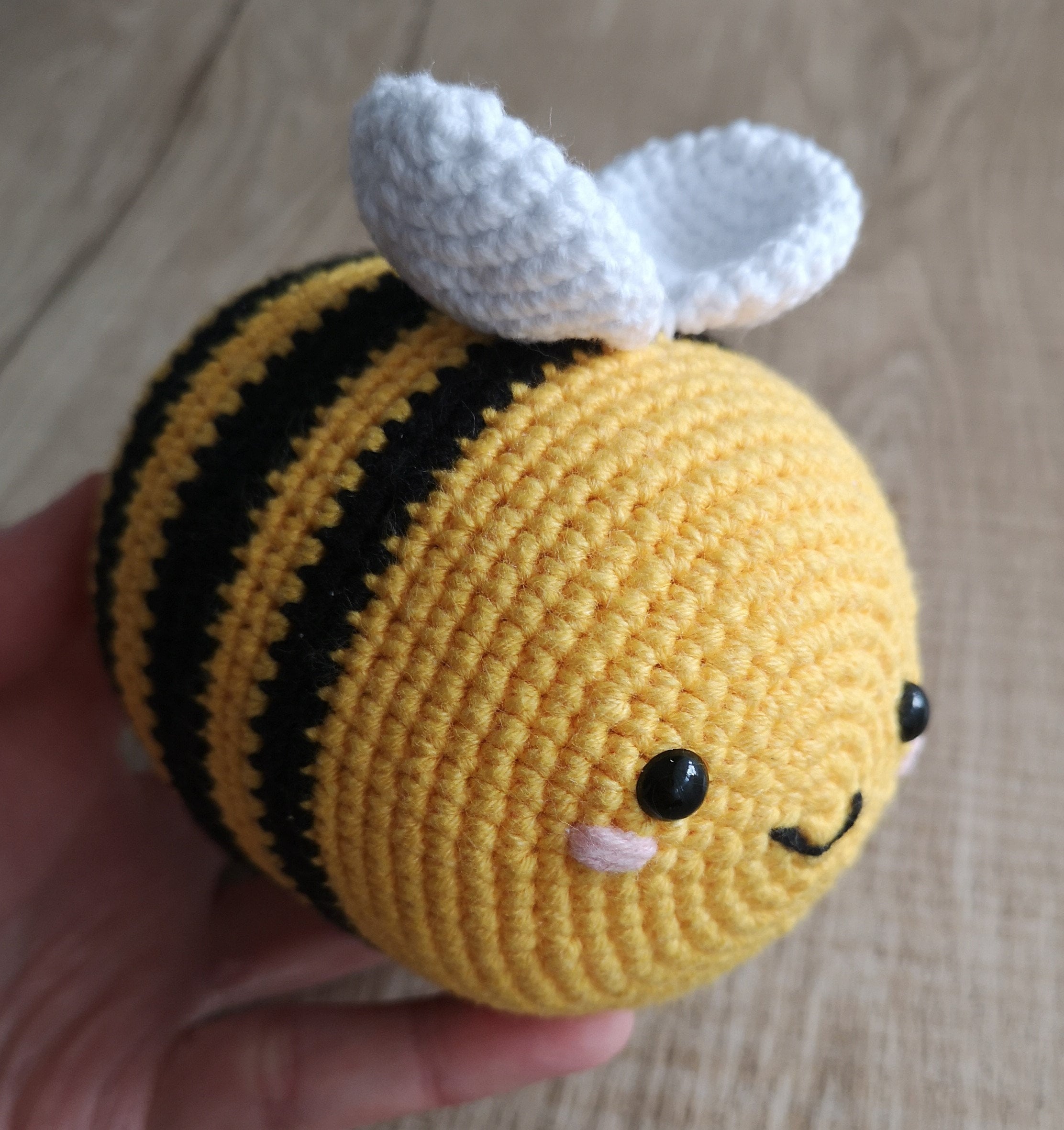 Amigurumi Bumblebee Pattern, Crochet Toy Pattern Bumblebee, Cute ...