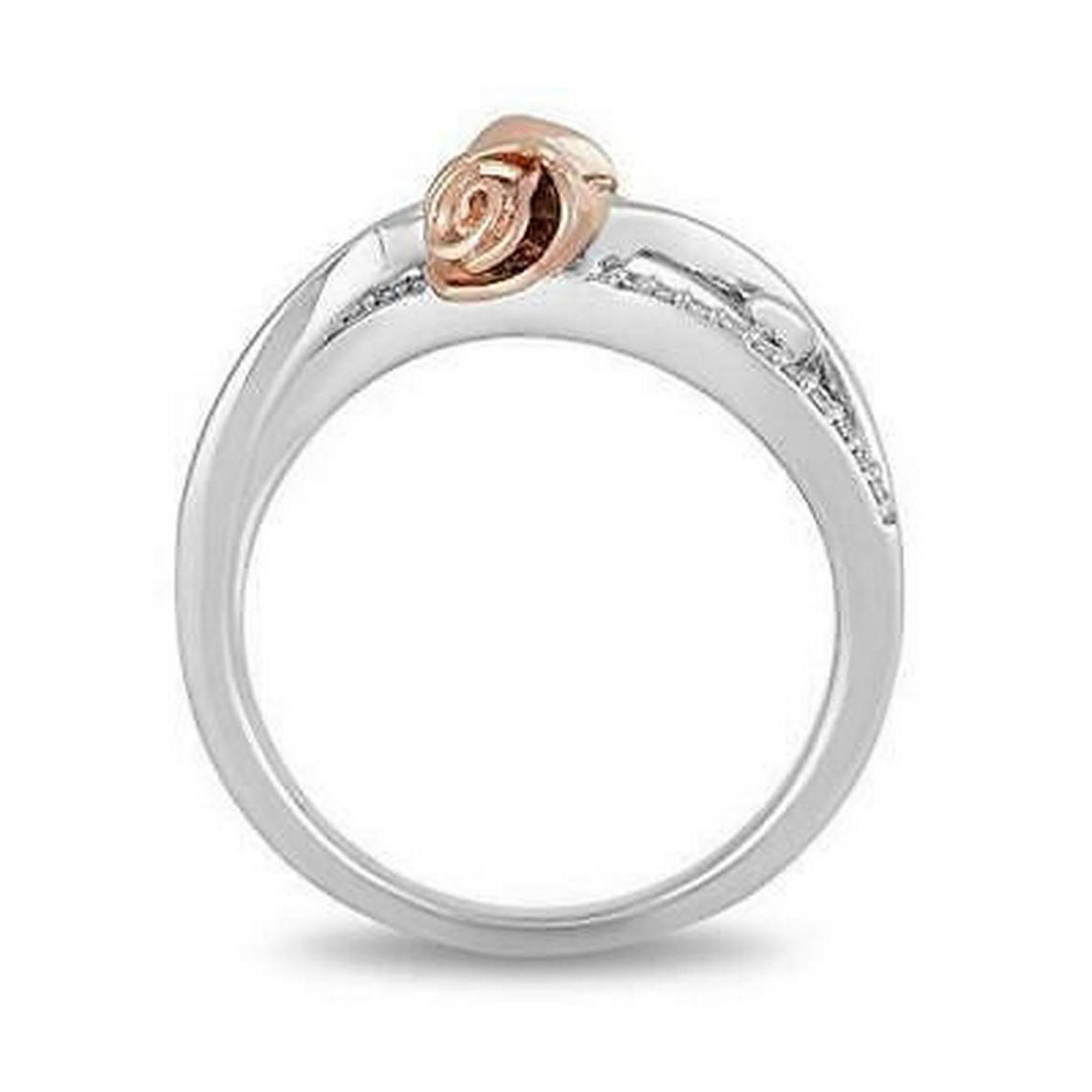 Enchanted Disney Ring Fine Jewelry Ring 14K Rose Gold over | Etsy