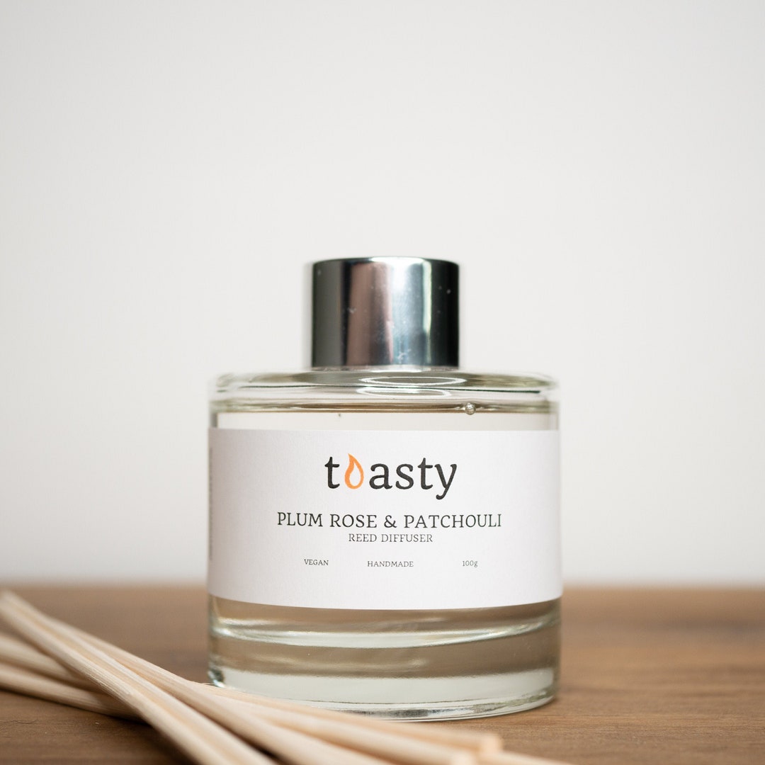 Plum Rose & Patchouli Reed Diffuser Eco Friendly Vegan Christmas New ...