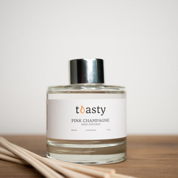 Pink Champagne Reed Diffuser Eco Friendly Vegan - Etsy