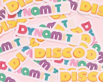 Dynamite Sticker - Etsy