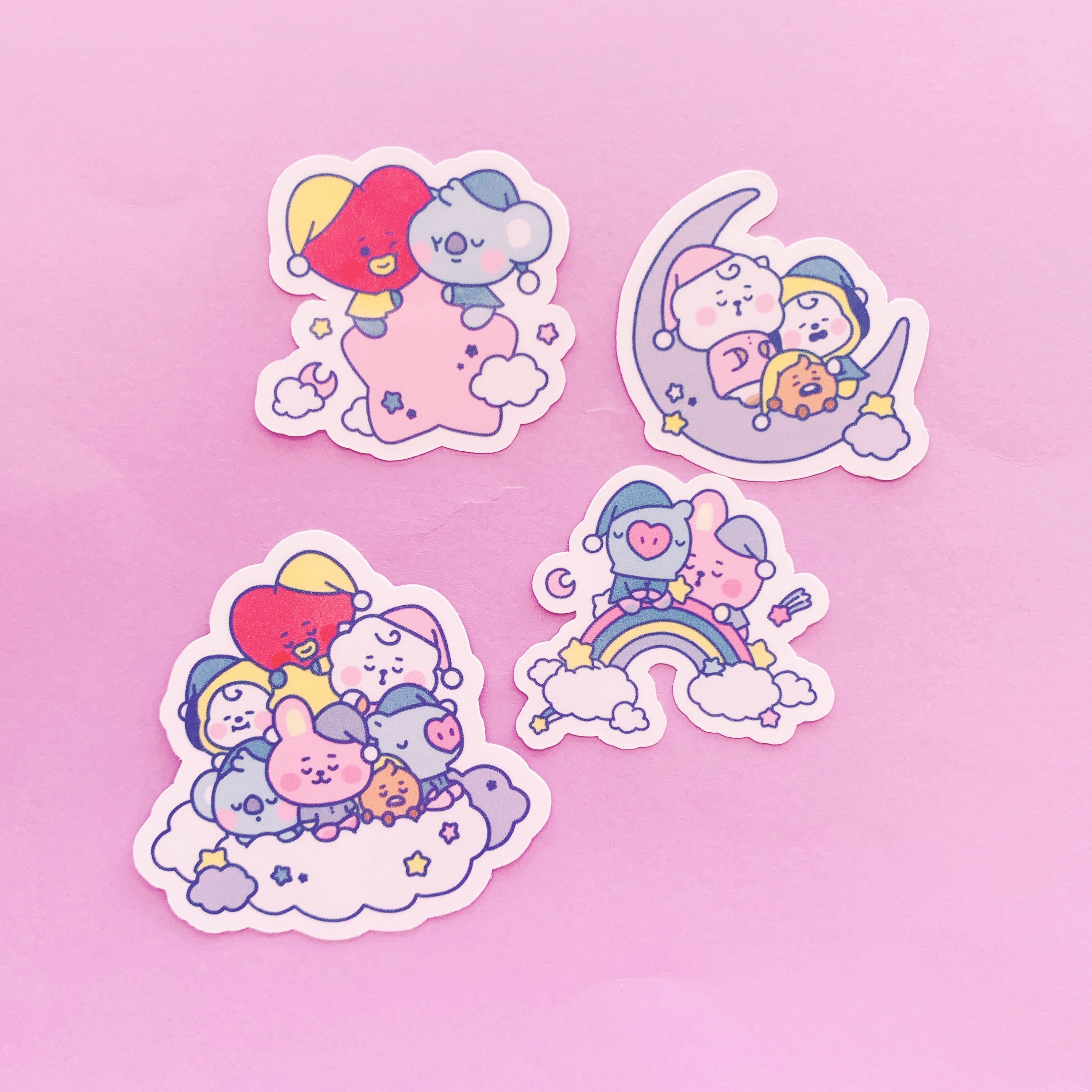 Paper & Party Supplies BT21 BT21 baby dream stickers Kpop stickers ...