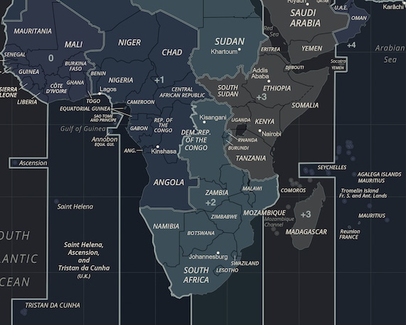 Time Zones In Africa Angola