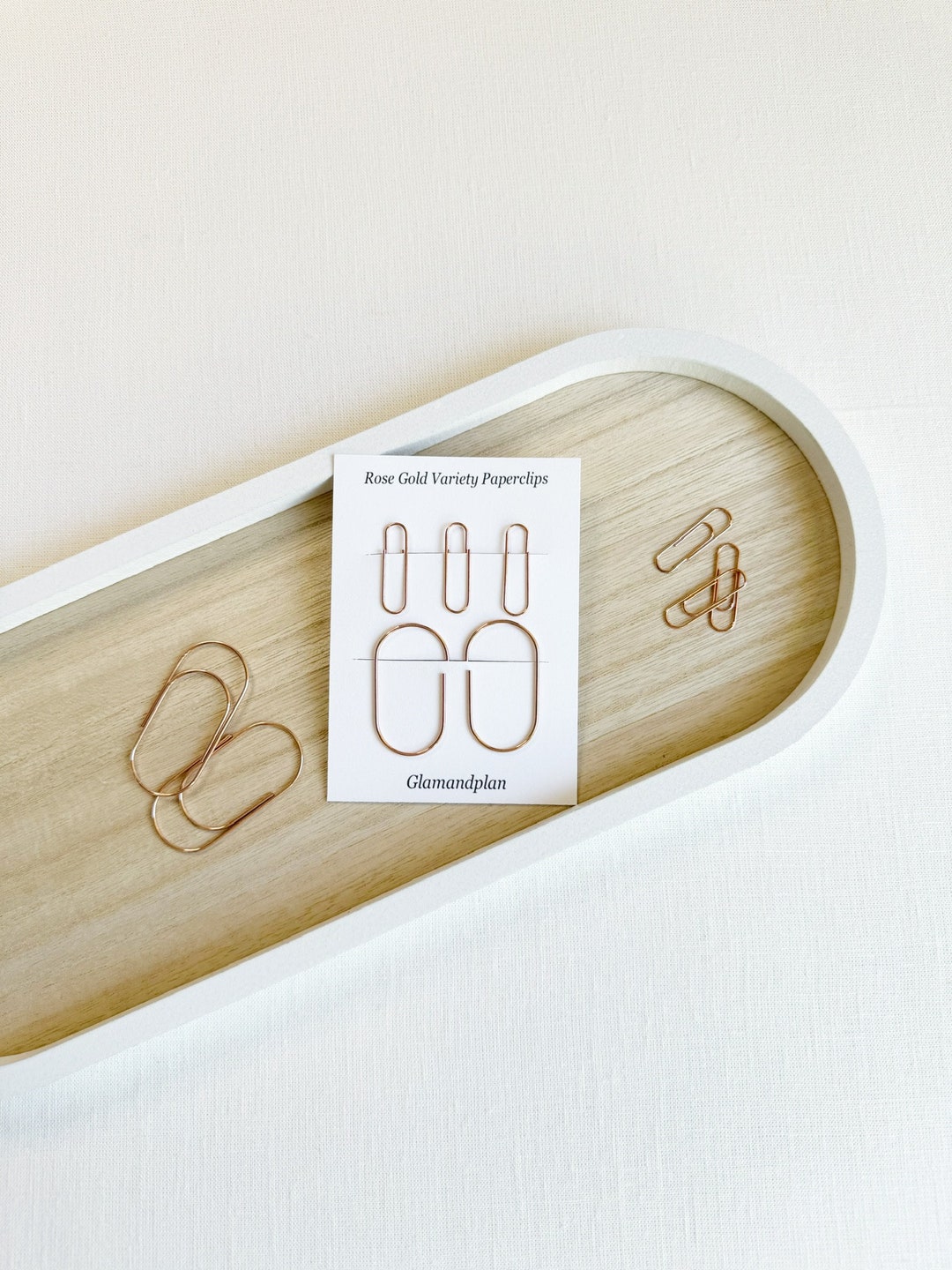 Rose Gold Planner Clips - Mini Paper Clips - Jumbo Paper Clips ...