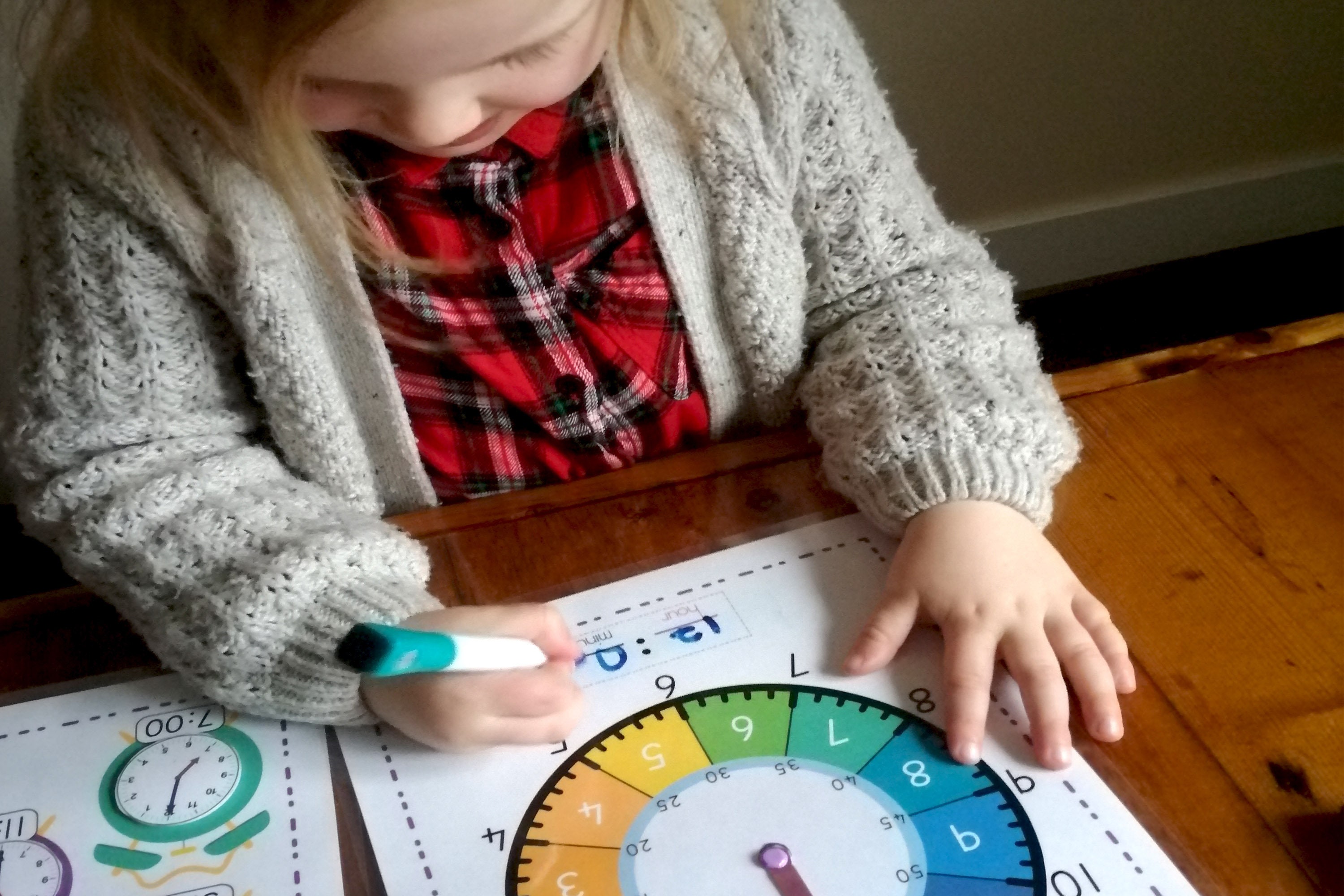 Learn to Tell Time Bundle, Printable Clock, Kids Learning Game ...