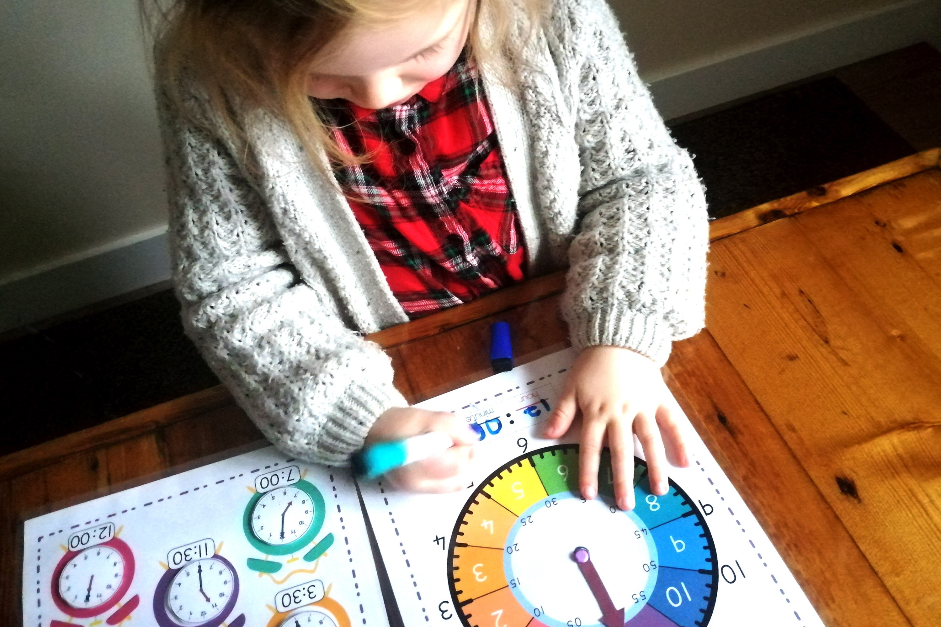 Learn to Tell Time Bundle, Printable Clock, Kids Learning Game ...