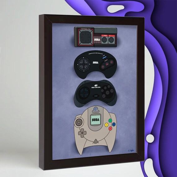 Evolution Of Sega Controllers