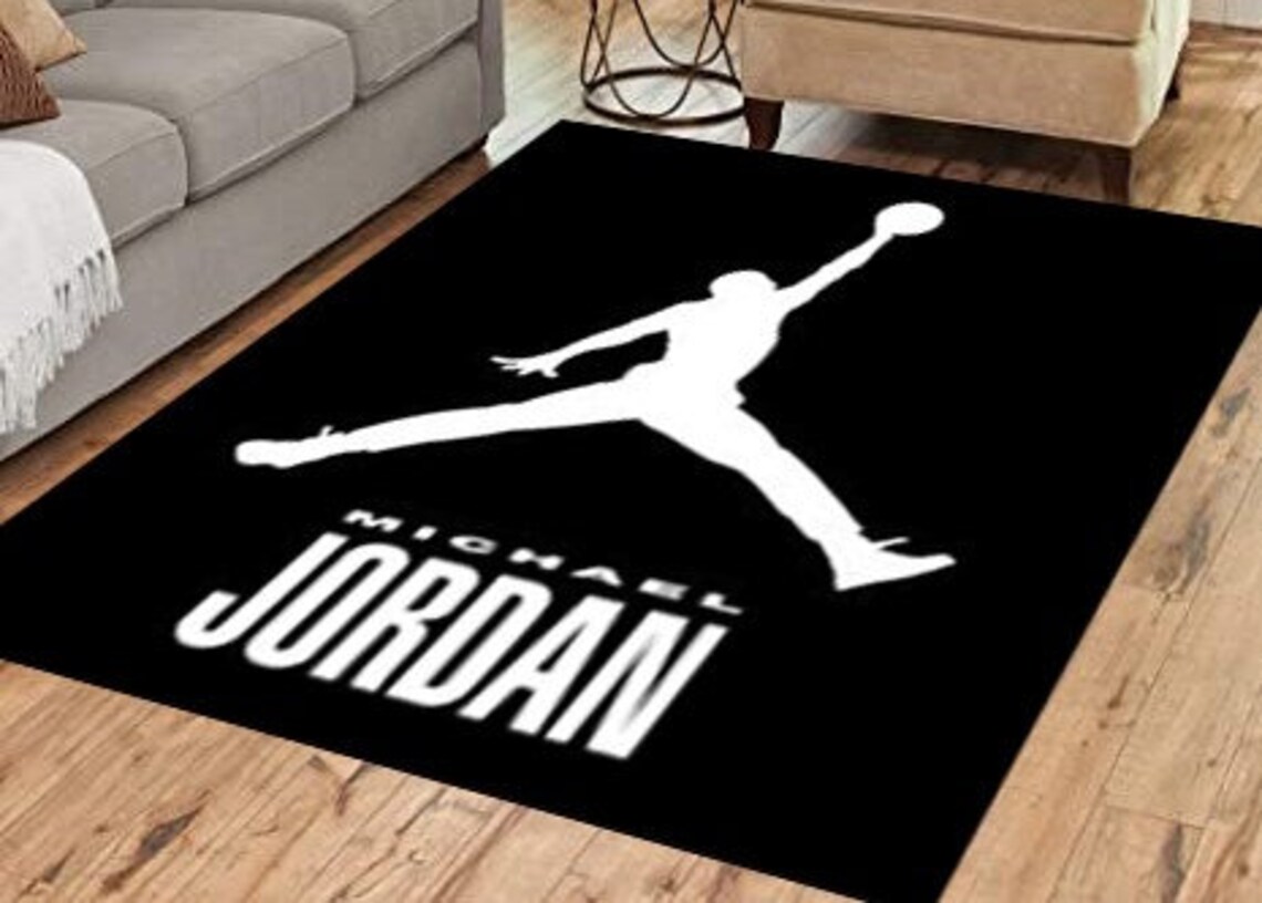 Air Jordan Michael Jordan Modern Rug Custom Rug Floor Rug | Etsy