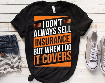 Insurance Agent Shirt | Etsy