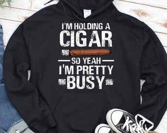 Cigar Smoker Hoodie | Etsy